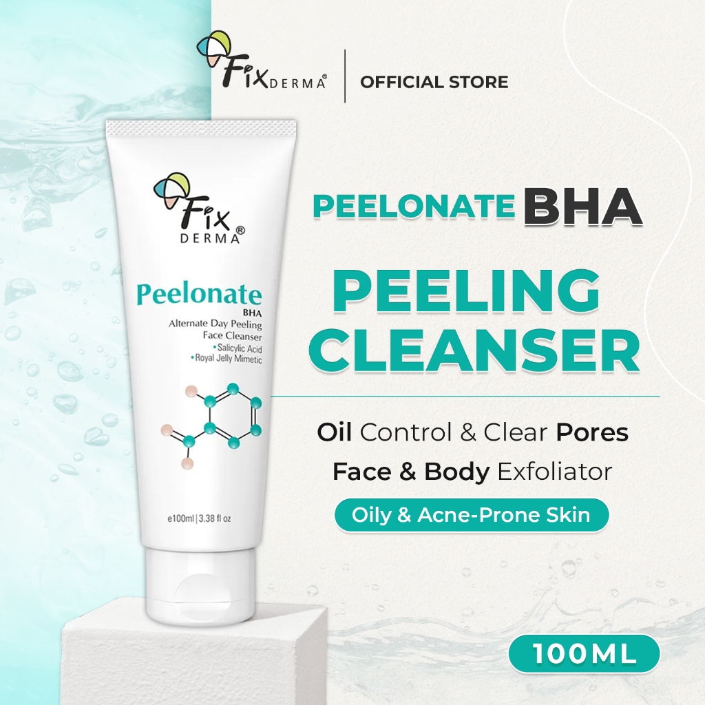 FixDerma Peelonate BHA Alternate Day Peeling Face Cleanser Body ...