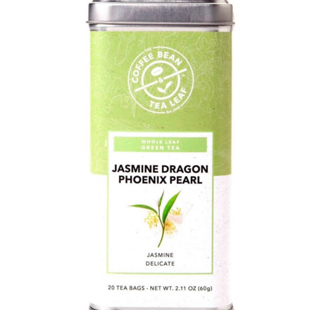 CBTL Genmaicha Jasmine GREEN TEA Roasted Coffee Jasmine/Lung Ching ...
