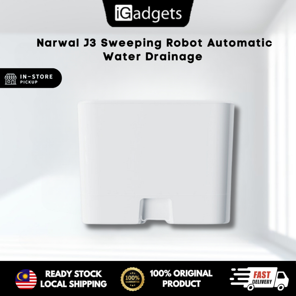 Narwal J3 Sweeping Robot Automatic Water Drainage 自动上下水装置 | Shopee Malaysia