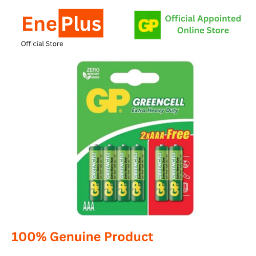 GP Greencell Carbon Zinc 4AAA + 2AAA (Free) Promo Pack | Shopee Malaysia
