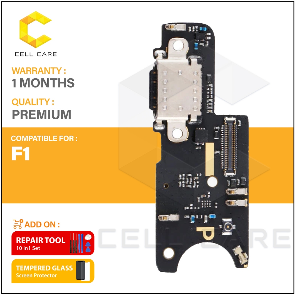 CellCare Charging Board USB Port Flex Cable Ribbon Compatible For POCO ...