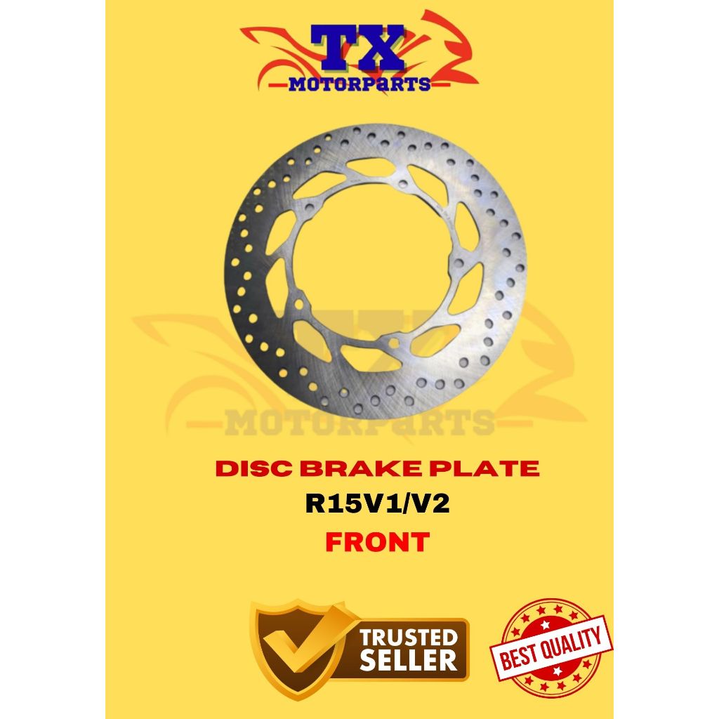 DISC BRAKE PLATE YAMAHA R15 V1/V2/V3/V4/MT15/R25 | Shopee Malaysia