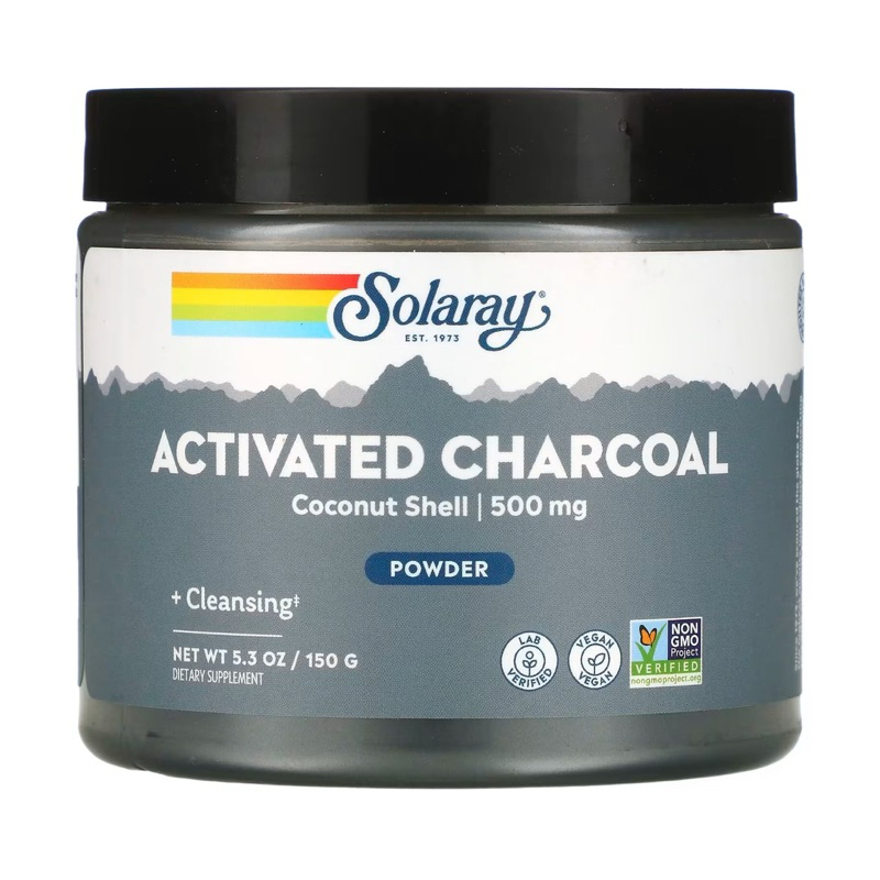 Activated Coconut Charcoal Powder, 500 mg, 5.3 oz (150 g) | Shopee Malaysia