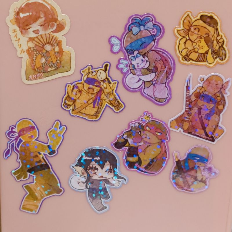 (SMALL!!!) TMNT 2012 STICKERS (Fan-made merch) | Shopee Malaysia