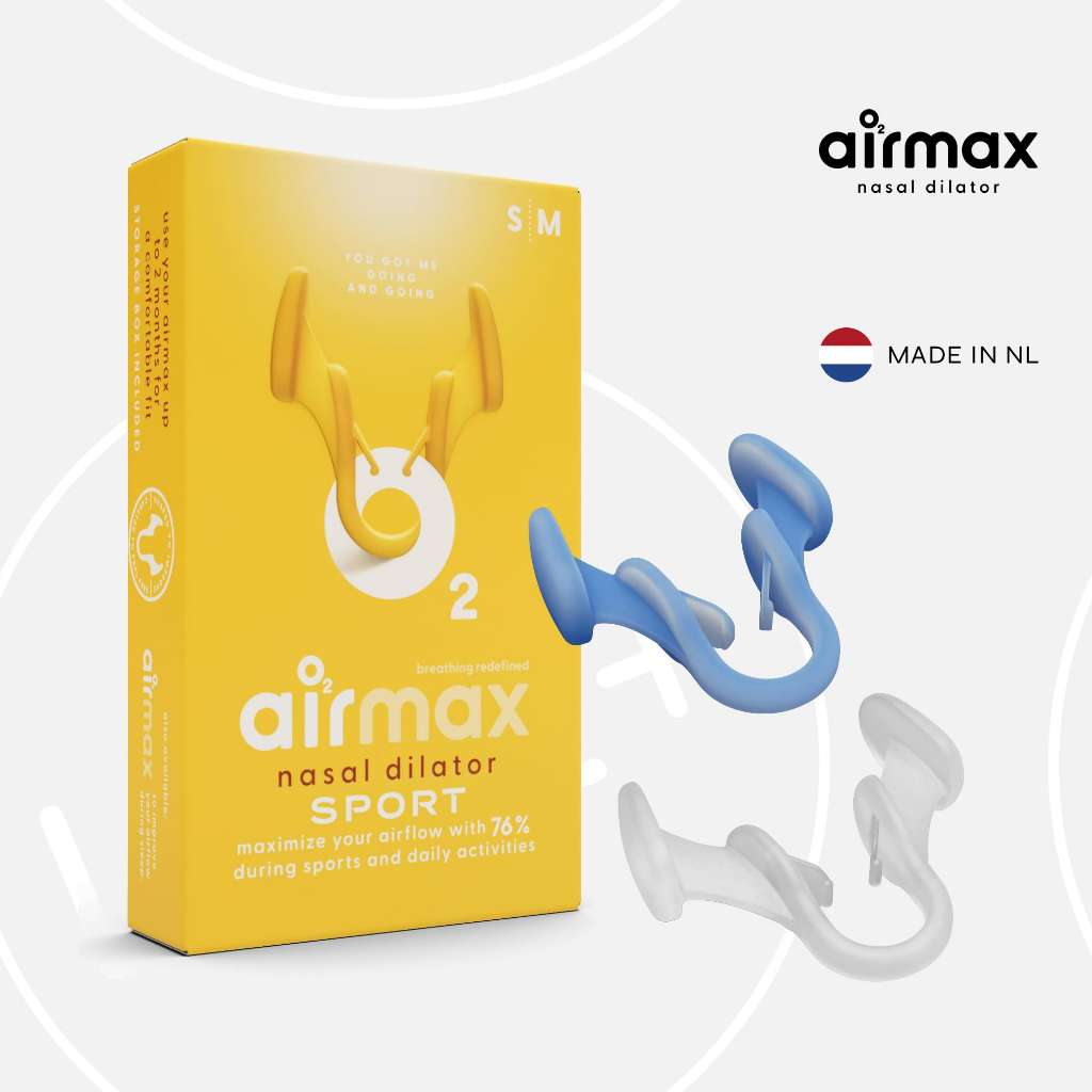 Airmax Nasal Dilator Sport | Nose Breathing Strip Expander Opener Anti ...