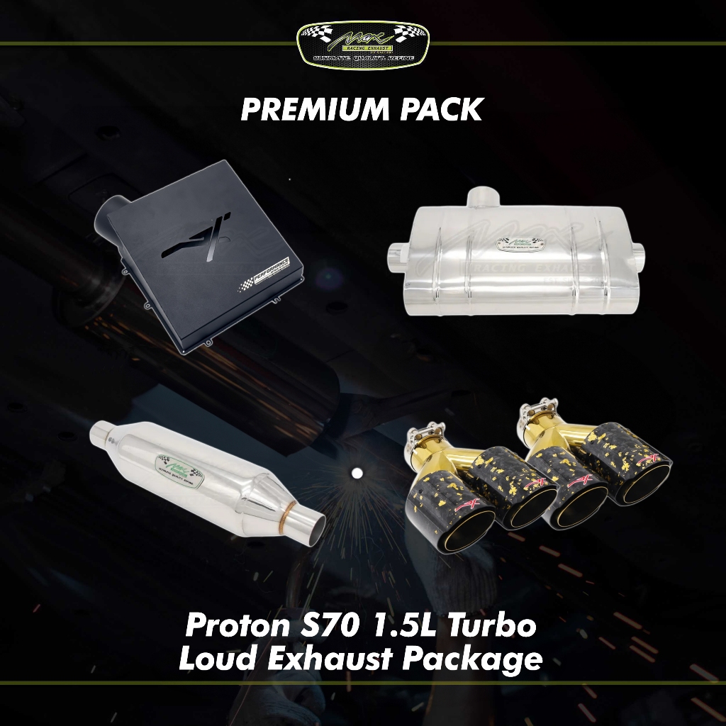 Proton S70 1.5L Turbo Loud Exhaust Package | Shopee Malaysia
