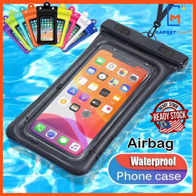Waterproof phone Holder case pouch Universal handphone PVC plastik fon ...