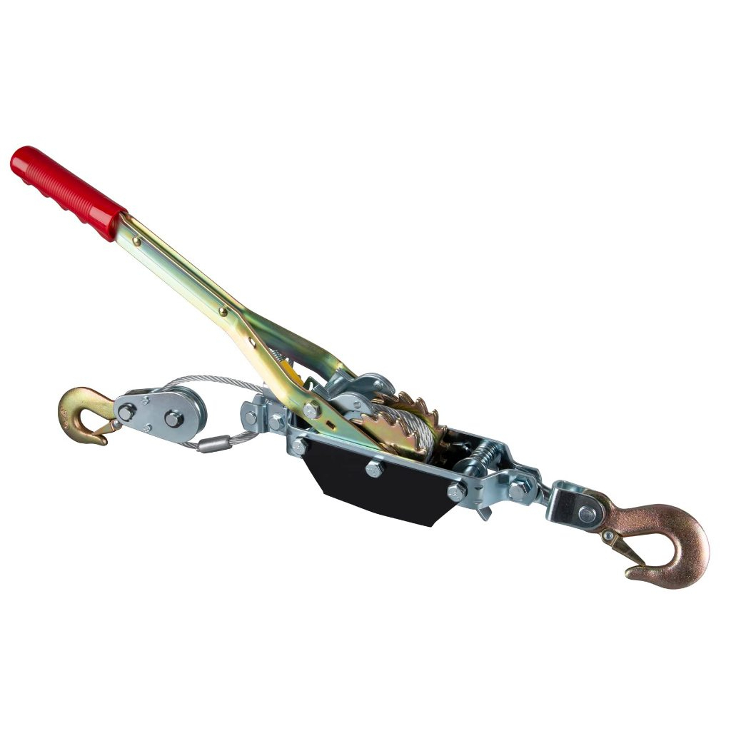 2 TON HAND PULLER Strong Cable Lifter Kable Penarik 2 TON WIRE ROPE ...
