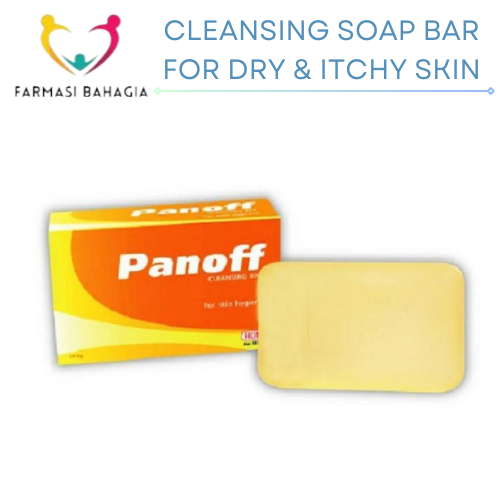 [ Exp 4/2027 ] PANOFF CLEANSING BAR 100G - Body Soap Bar for Dry ...