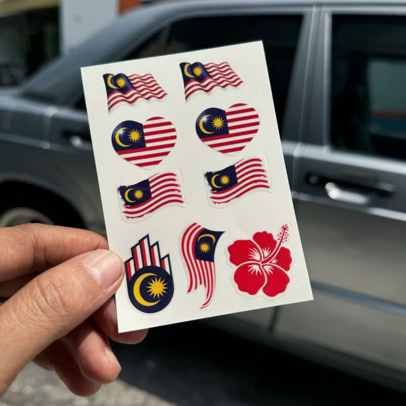 STICKER HIASAN PIPI MERDEKA, STICKER PIPI LOVE MALAYSIA FLAG PELEKAT ...