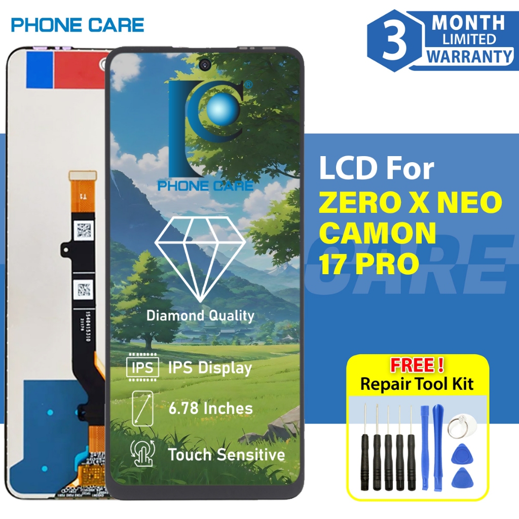Lcd For Infinix Zero X Neo X6810 / Tecno Camon 17 Pro CG8 (With Touch ...