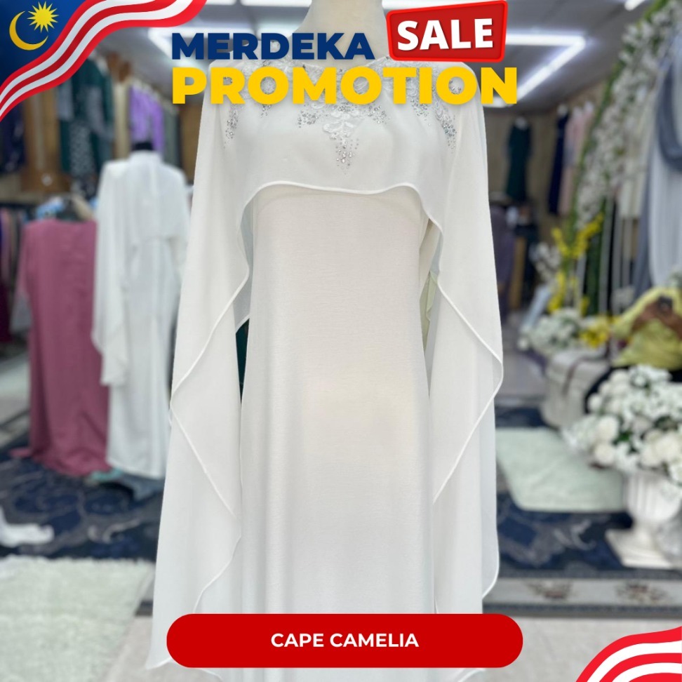 CAPE CAMELIA | 25 WARNA | NIKAH | KAHWIN | TUNANG | HABIBI BOUTIQUE ...