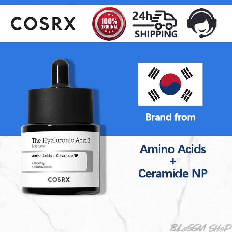 COSRX The Hyaluronic Acid 3 Serum (20ml) EXP : 2026 | Shopee Malaysia