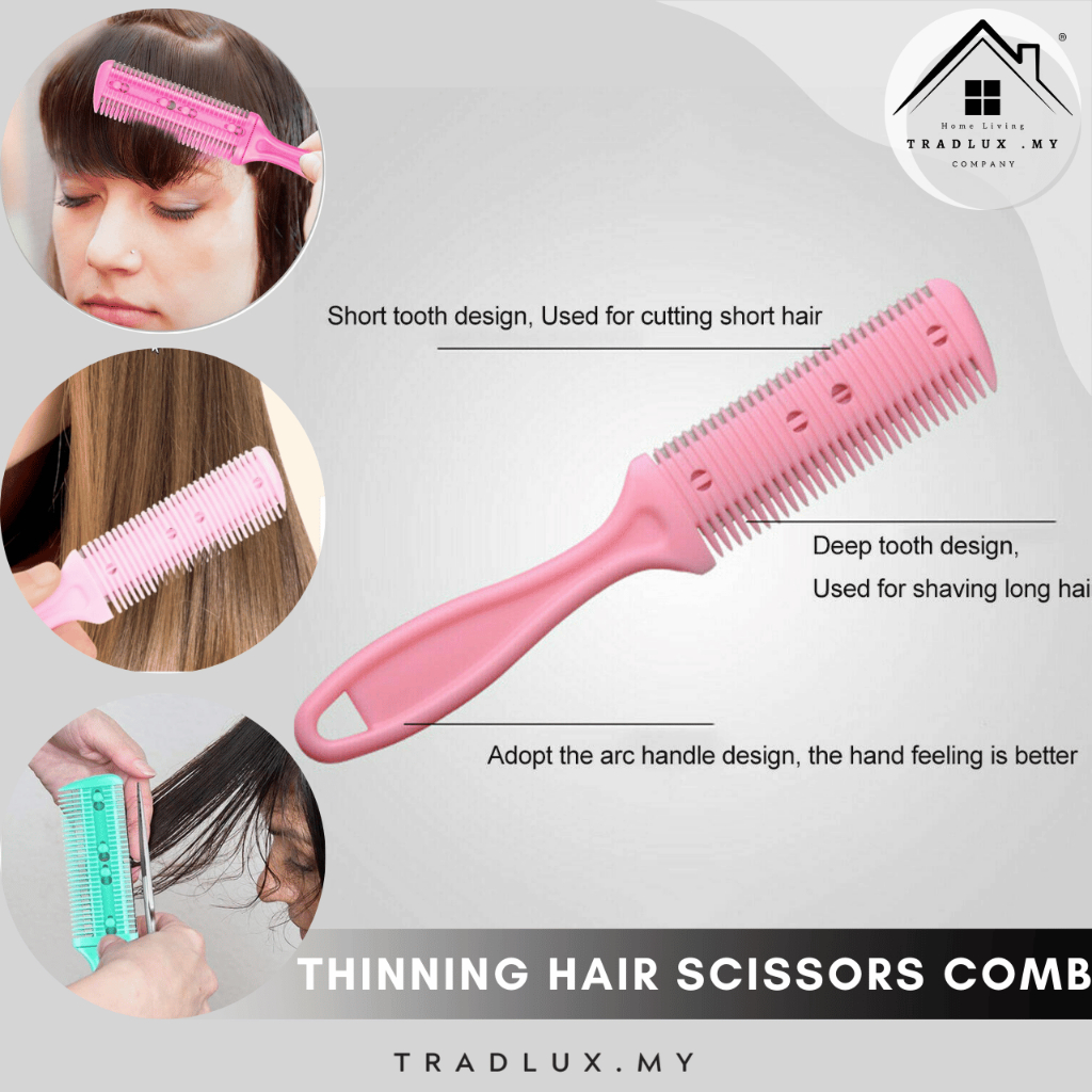 Tradlux Hair Cutting Comb Scissors Thinning Blade Hair Hair Trimmer ...