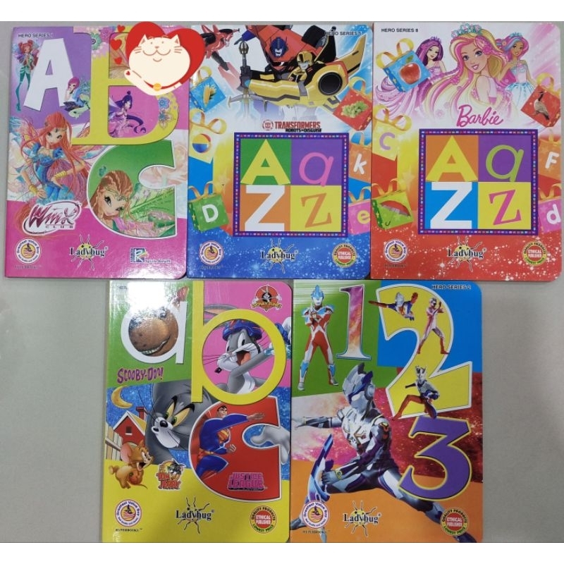 Ladybug Children First Learning Book Alphabet & Number👶🏻🔠🔢 | Shopee ...