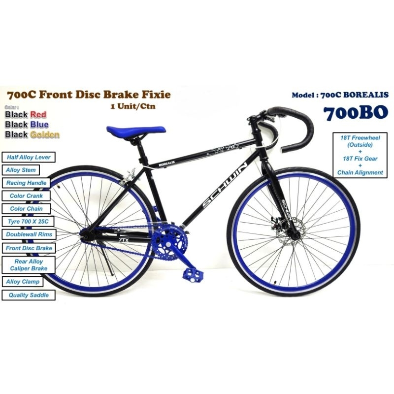 Basikal Fixie 700c Sesuai 12 Tahun Keatas Metallic Body | Shopee Malaysia