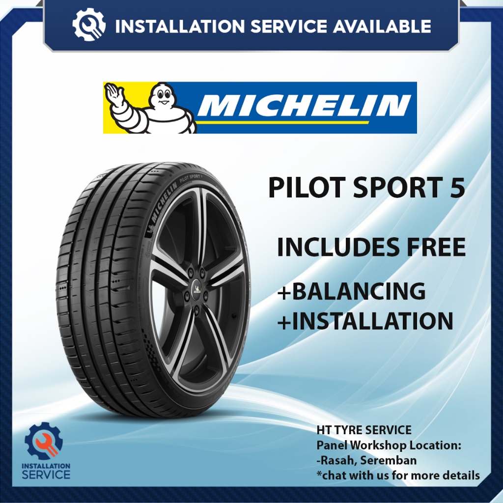 [Installation Available] MICHELIN PS5 PILOT SPORT 5 Tayar Tyre Tire 17 18 19 20 21 inch | Shopee ...