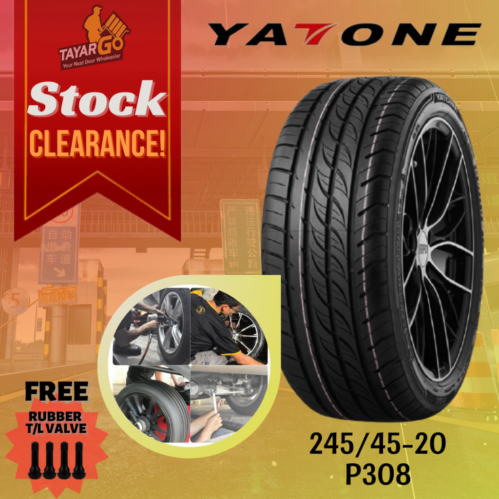 TAYARGO New Car Tyre 245 45 20 Yatone Tyre China Tyre Kereta Car Tayar ...