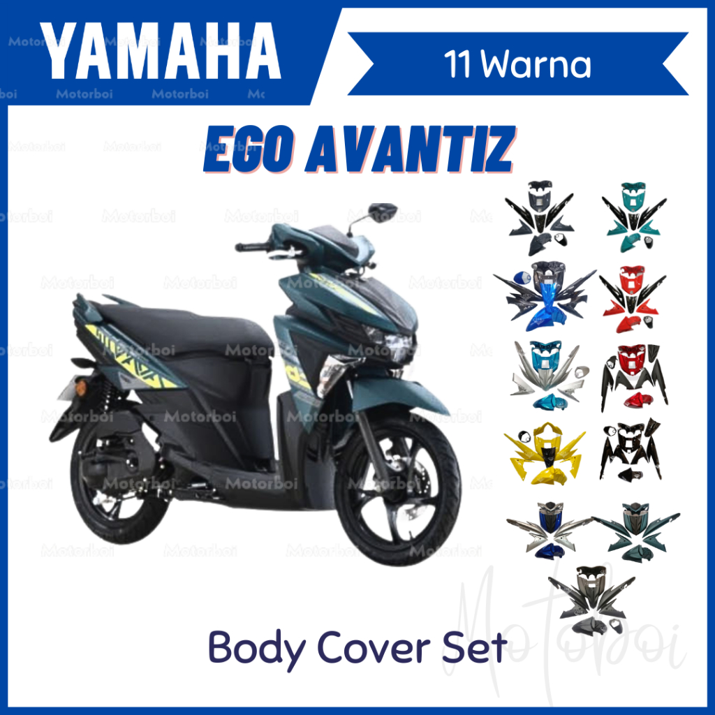 YAMAHA Ego Avantiz Full Body Cover Set Coverset Body Kit Color Parts ...