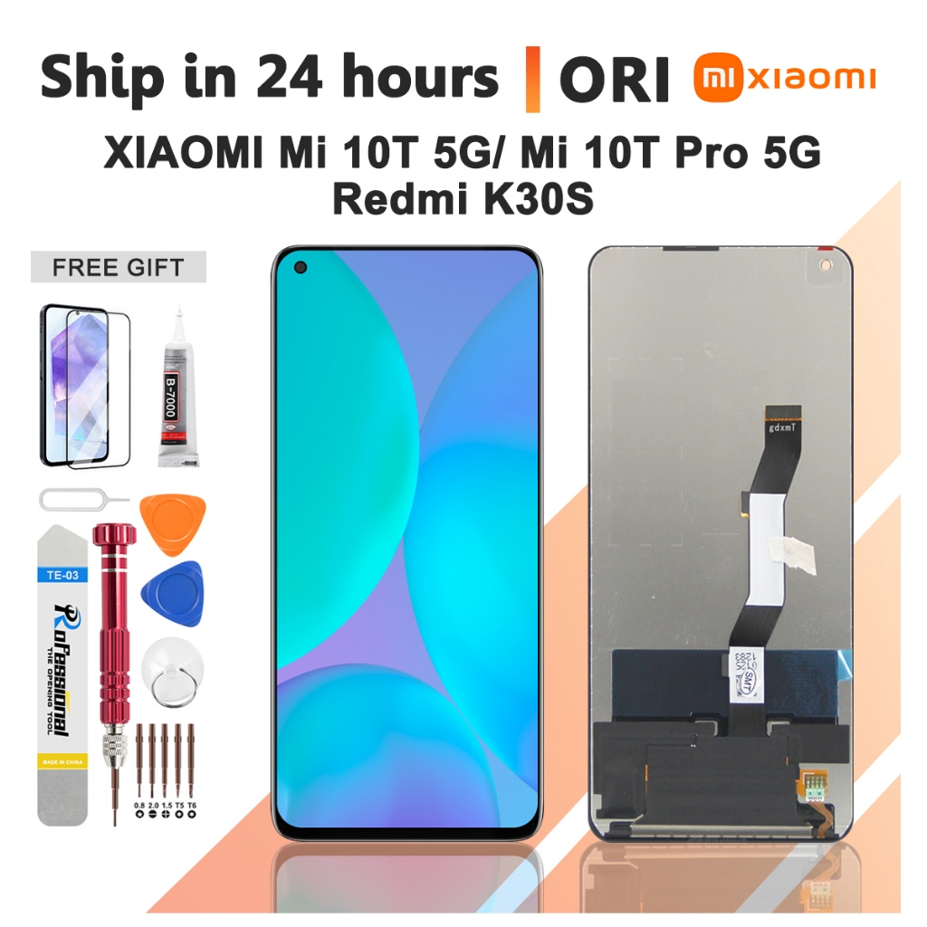 ORIGINAL LCD XIAOMI Mi 10T 5G / Mi 10T Pro 5G / REDMI K30S Replacement components for touch ...