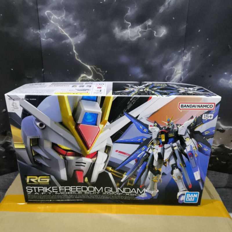 RG STRIKE FREEDOM GUNDAM BANDAI | Shopee Malaysia