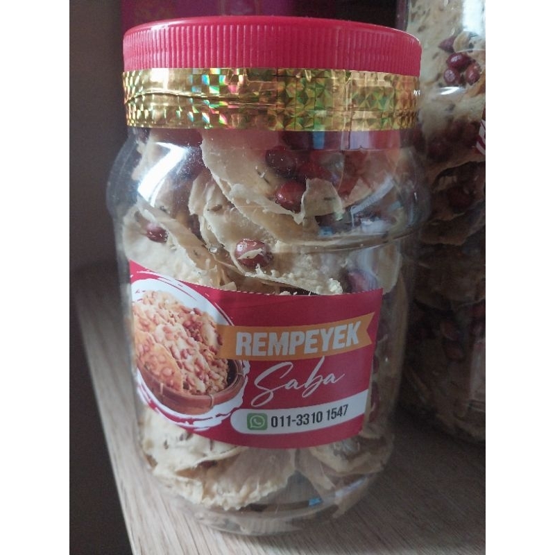 Rempeyek sedap Kuih raya Kudap rangup Makanan ringan Snek ranggup ...