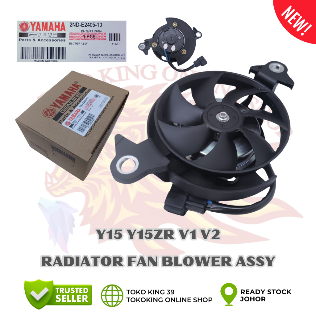 YAMAHA Y15 Y15ZR V1 V2 Y150 LC150 Y 15 ZR BLOWER RADIATOR COOLANT FAN ...