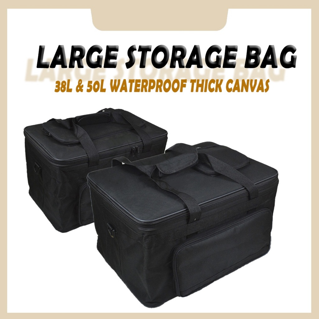 Big Camping Storage Bag 38L 50L Waterpoof Outdoor Beg Cookware ...