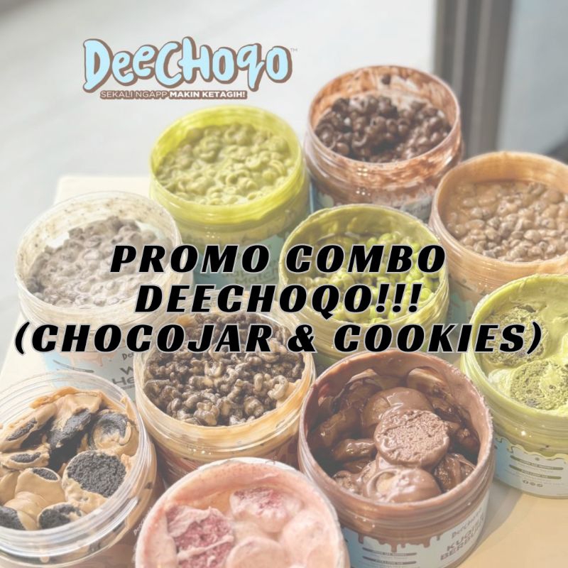 [DEECHOQO] | PROMO CHOCOJAR & COOKIES COMBO MIX FLAVOUR [FREE POSTAGE ...