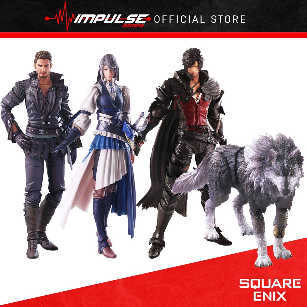 Square Enix Final Fantasy XVI Bring Arts - Clive Rosfield / Torgal ...