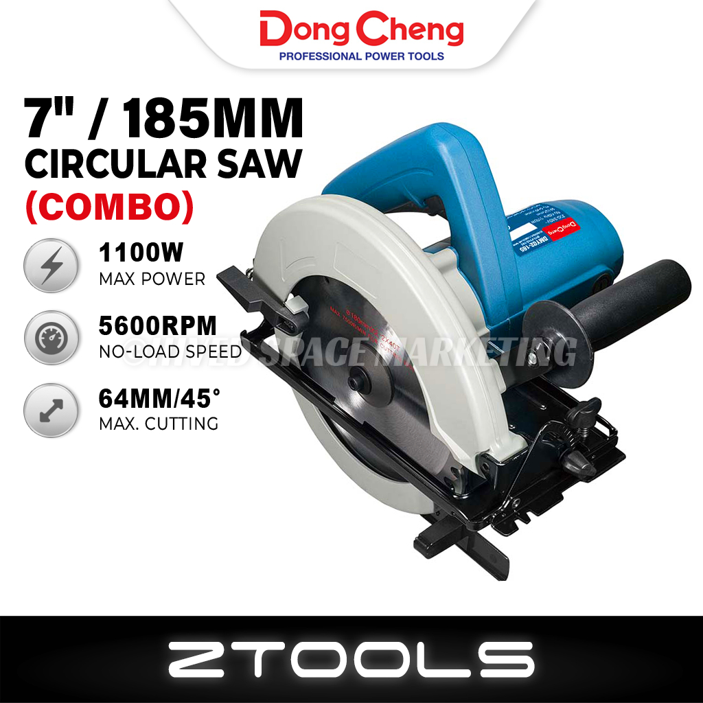 (Offer) DongCheng 1100W/7" Circular Saw Wood Cutter Machine Makita ...