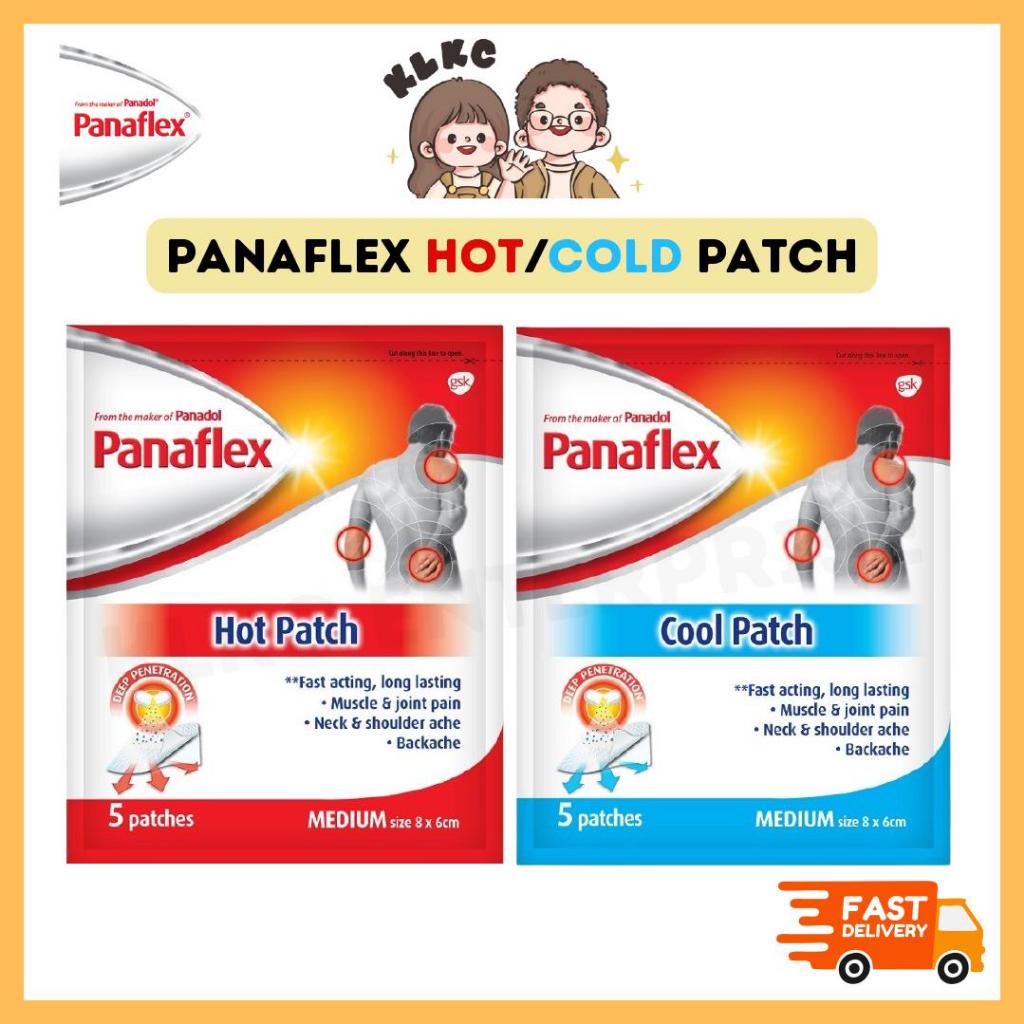 PANAFLEX Plaster Panas/Sejuk utk Sakit Pain Relief Hot/Cold Patch 5's ...