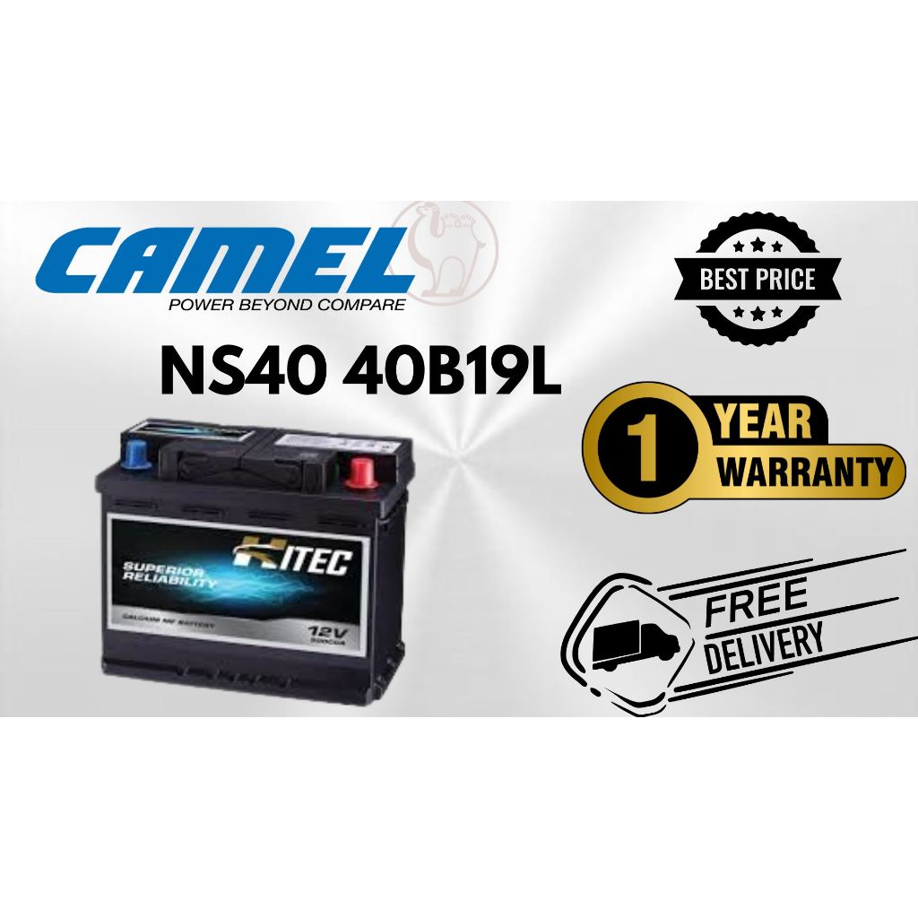 (INSTALLATION PROVIDED)Battery Kereta Hitec 40B19L-PERODUA MYVI,ALZA ...
