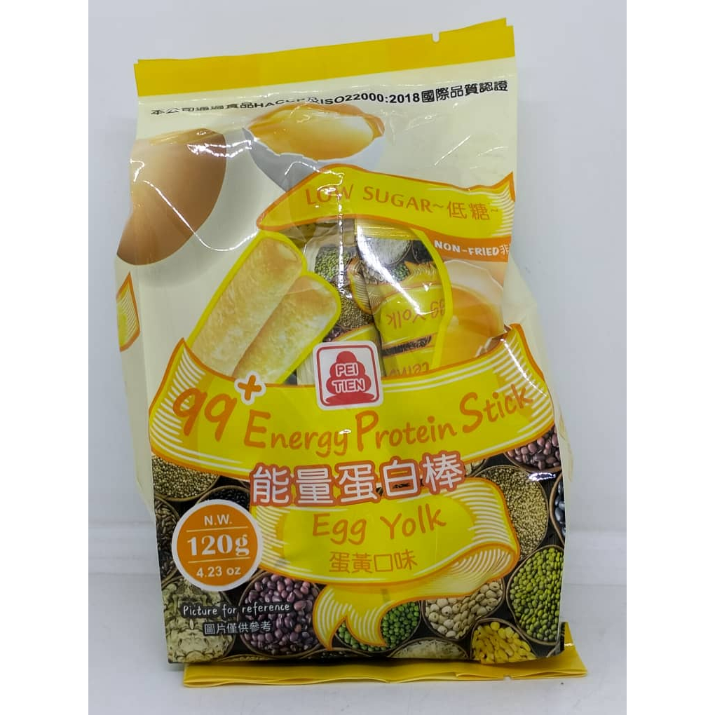 PT-99+ENERGY PROTEIN STICK EGG YOLK FLAVOR能量蛋白棒蛋黄口味120g | Shopee Malaysia