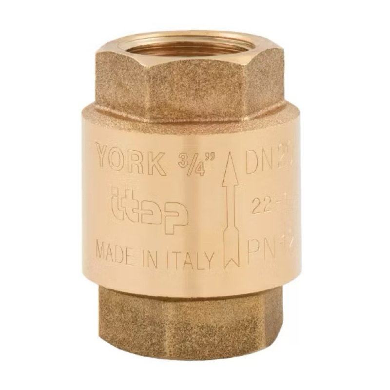'' YORK '' BRASS NON RETURN CHECK VALVE ( MADE IN ITALY ) | Shopee Malaysia