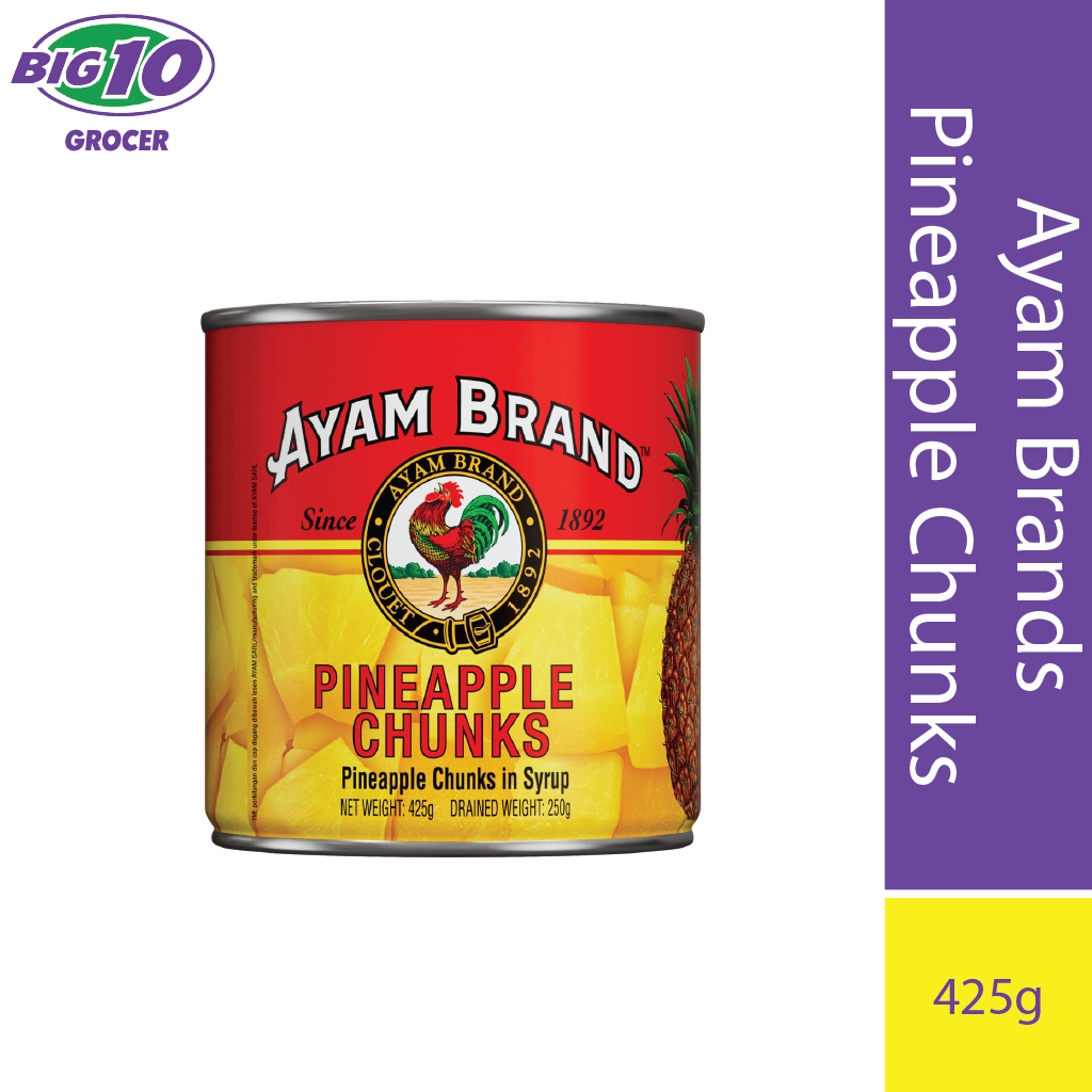 Ayam Brand Pineapple Chunks in Syrup (425g) | Shopee Malaysia