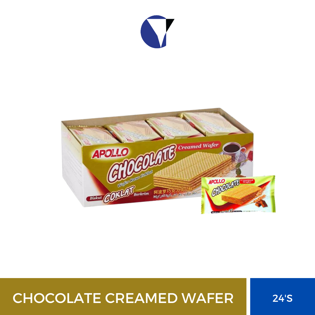 APOLLO CREAM WAFER (12X24'S) | Shopee Malaysia