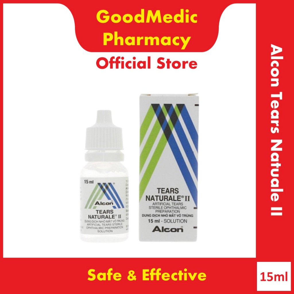 Alcon Tears Natuale II Eye Drop (15ml) | Shopee Malaysia