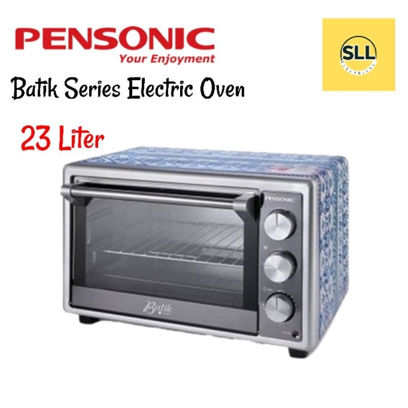 PENSONIC BATIK SERIES ELECTRIC OVEN PEO-2304 (23L) | Shopee Malaysia