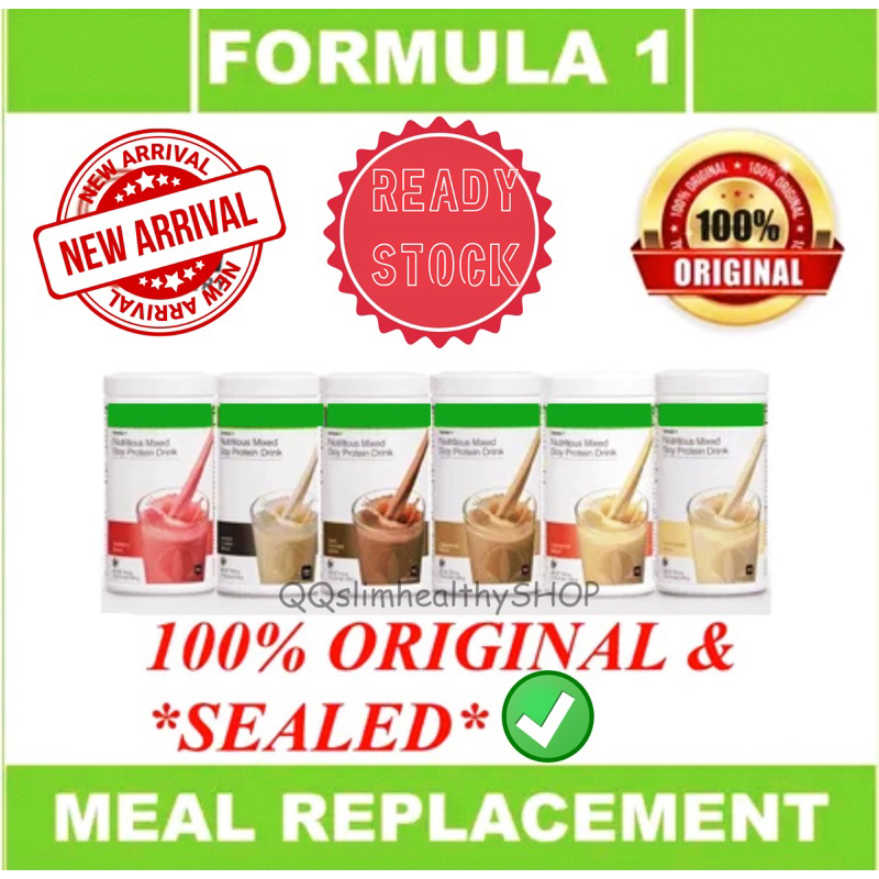 "READY STOCK" FORMULA 1 (F1) Nutritious Mixed Soy Protein Drink ...