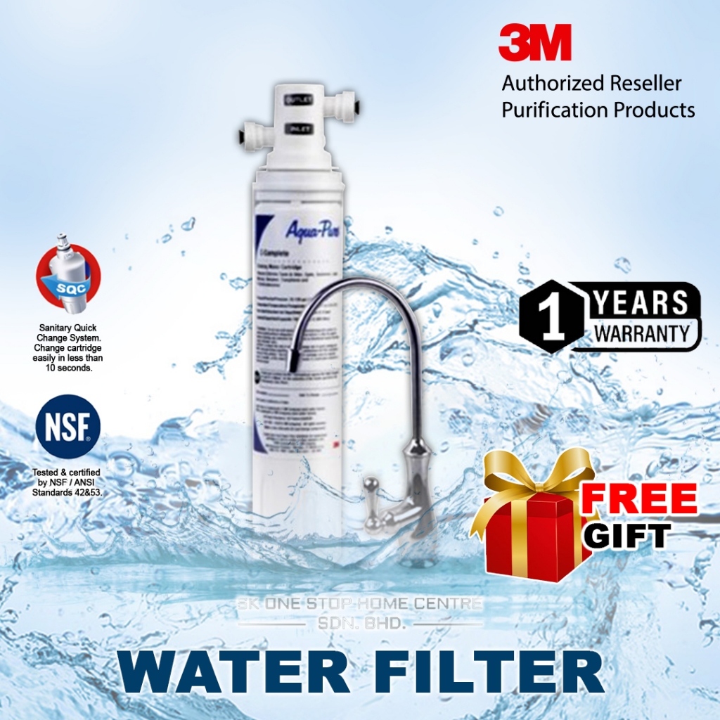 3M AP Easy Complete Drinking Water Filter System w Installation / 3m ...