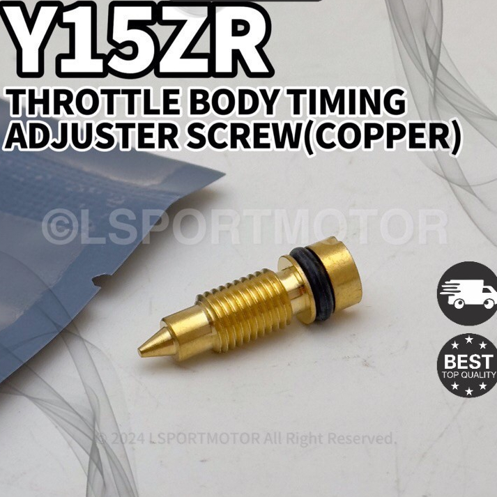 YAMAHA Y15ZR Y16ZR THROTTLE BODY TIMING ADJUSTER SCREW (COPPER)Y15 ...