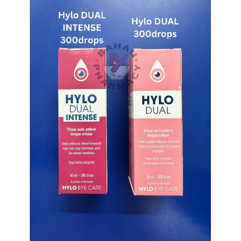 HYLO DUAL[EXP:06/2026] / HYLO DUAL INTENSE[EXP:10/2026] Lubricating eye ...