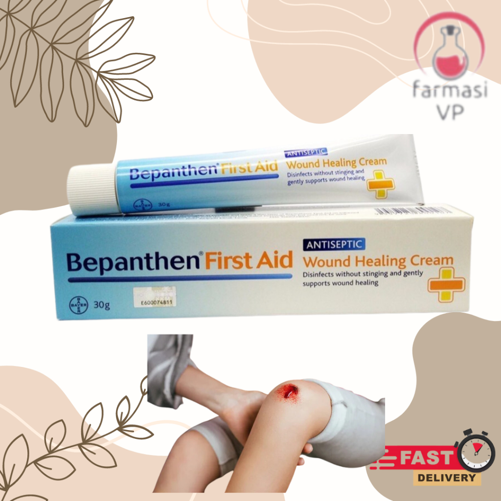 Bepanthen First Aid Cream (Antiseptic Wound Healing Cream) 30g | Shopee Malaysia