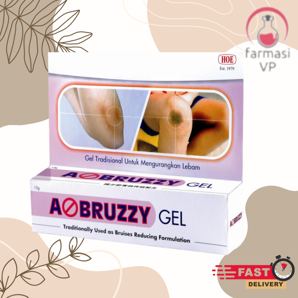 A Bruzzy Gel 15g promote the healing of sprains, bruises & external ...
