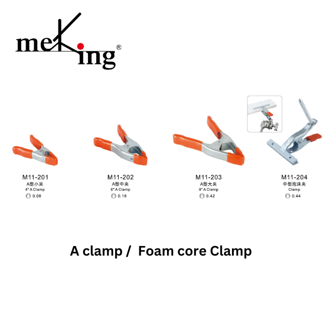 Meking 4"/6"/9" A clamp / Foam core Clamp | Shopee Malaysia