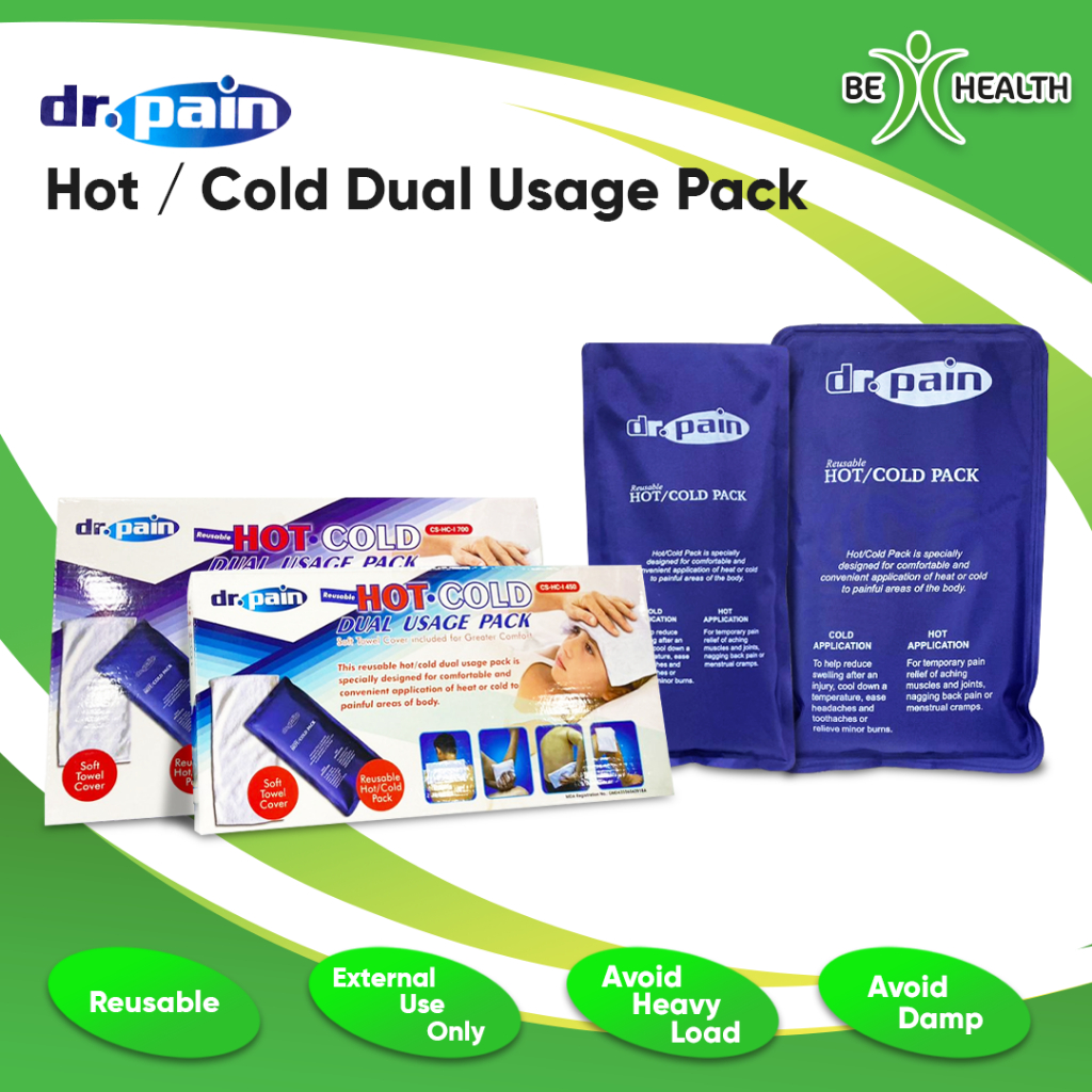 Dr Pain Hot / Cold Pack ( Dual Usage Pack ) / Pek Panas / Sejuk ( Pek ...