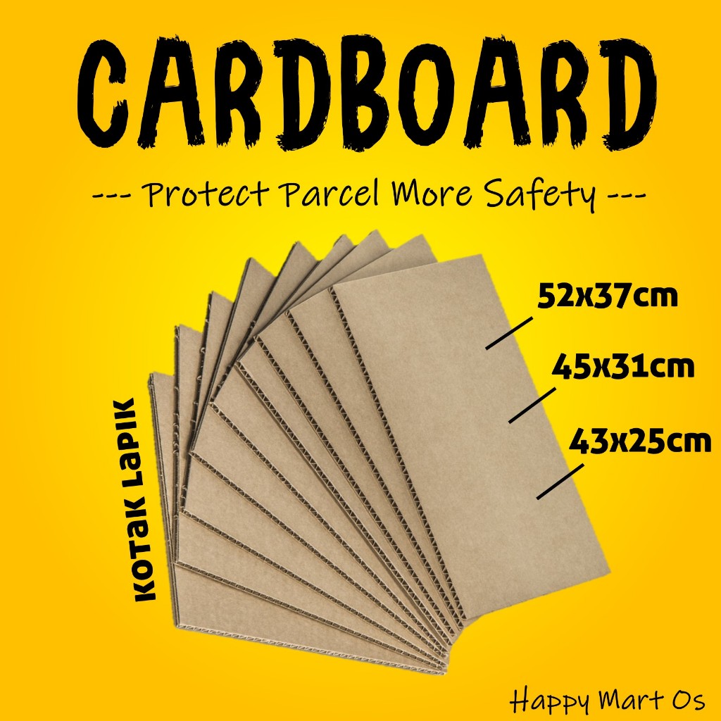 Recycle Kotak Lapik Layer Pad Packaging Box Carton Box Cardboard ...