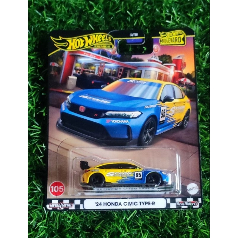 Hot Wheels Premium 24 HONDA CIVIC TYPE -R | Shopee Malaysia