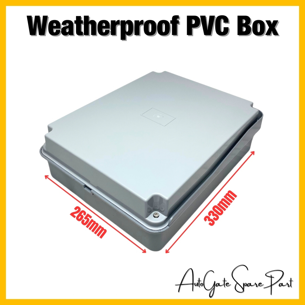 Autogate Panel Box PVC Box Outdoor Weatherproof Enclosure accs | Shopee ...